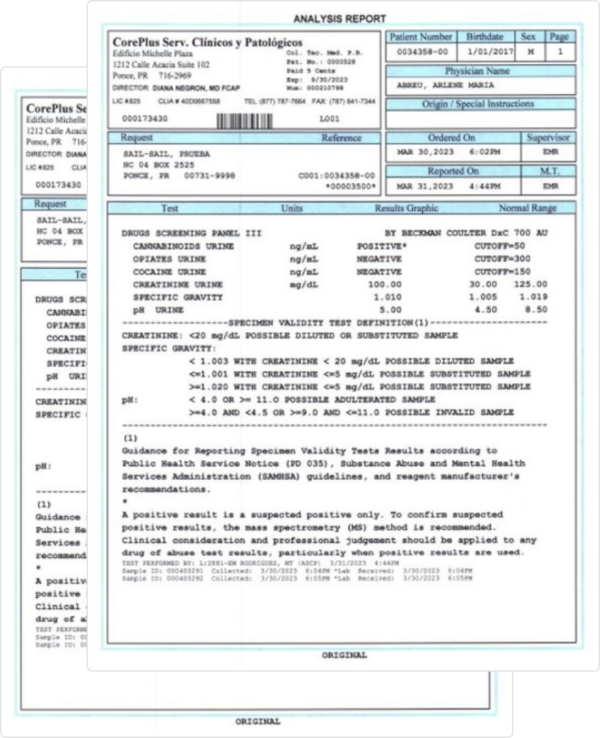 Urine Drug Testing+ - CorePlus